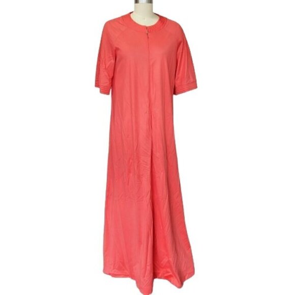 Vanity Fair | Dresses | Vtg 6s 70s Vanity Fair Kaftan Maxi House Dress ...
